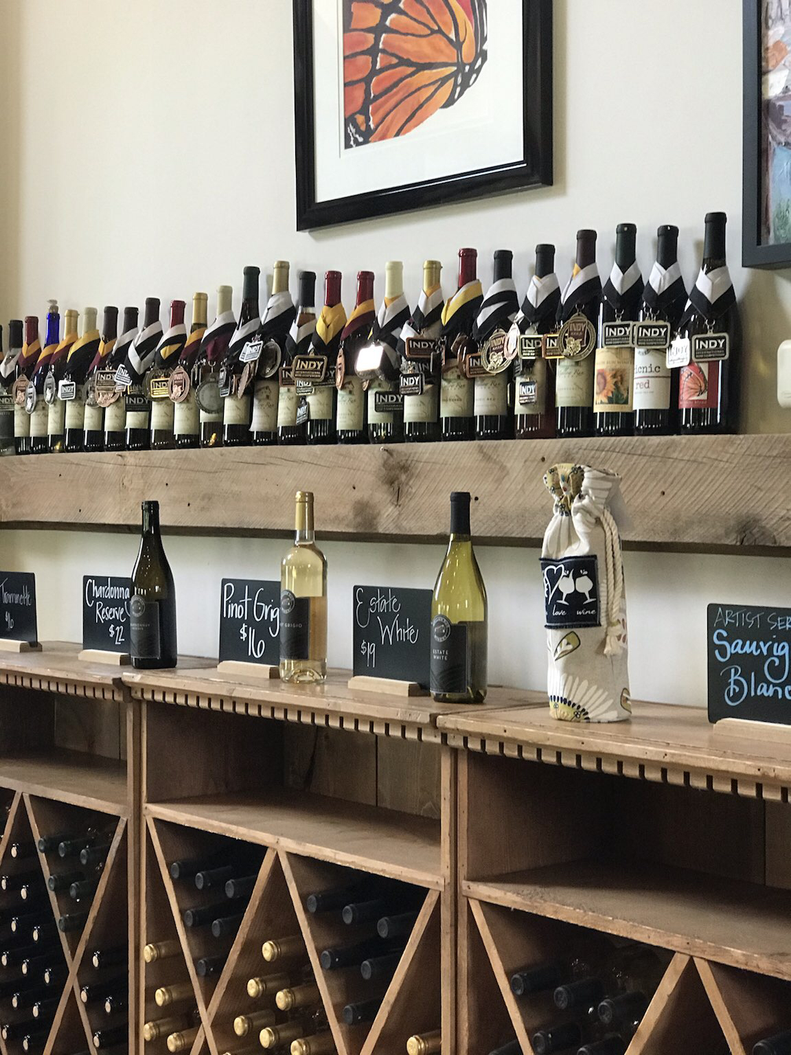 Mallow Run Rhubarb wine | Roadtirement