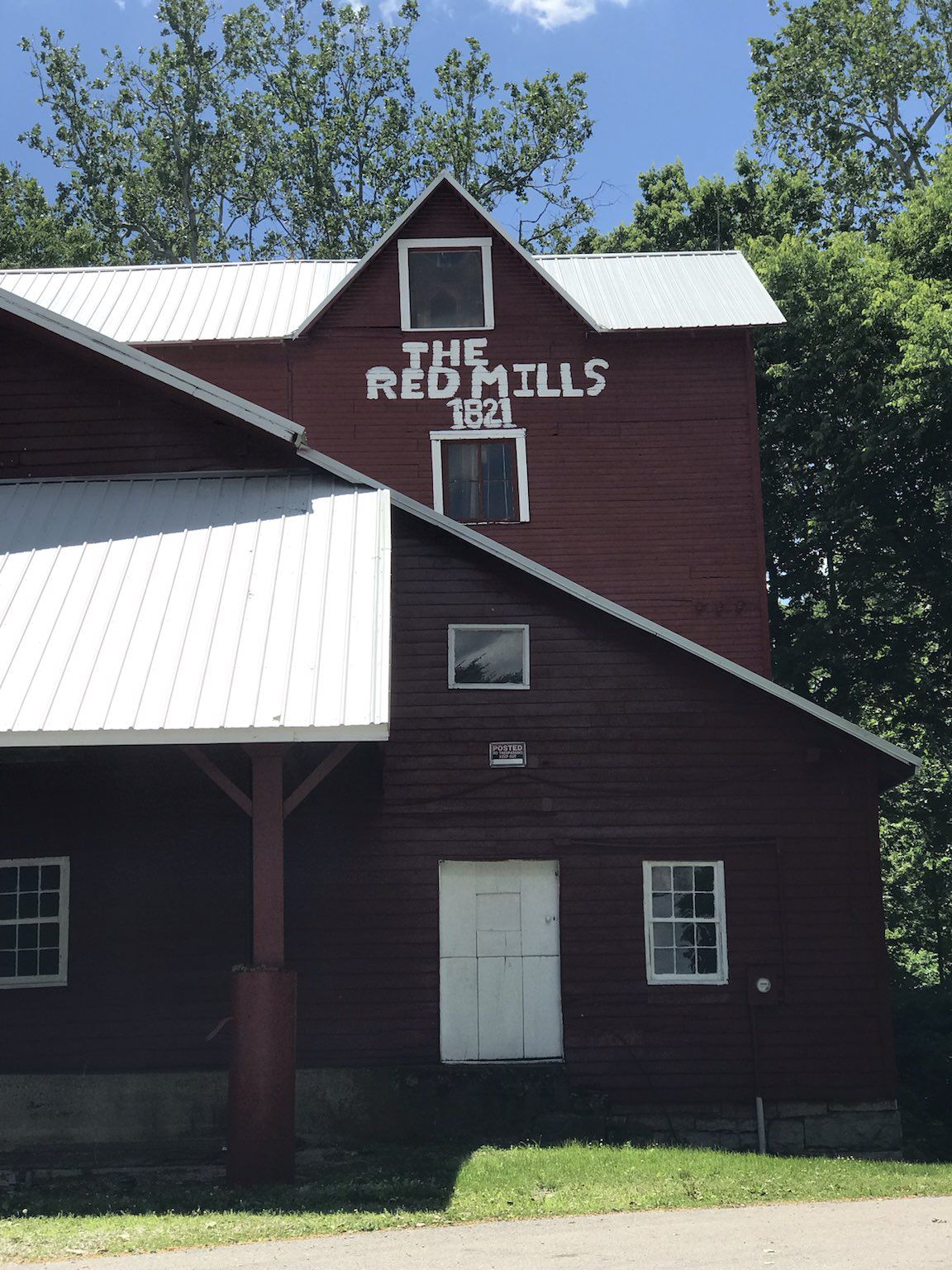 This mill opened in 1821 | Roadtirement