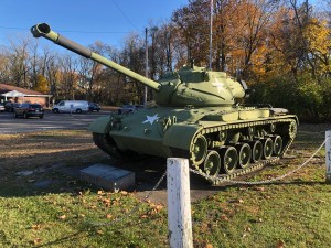 VFW memorial tank proudly displayed | Roadtirement