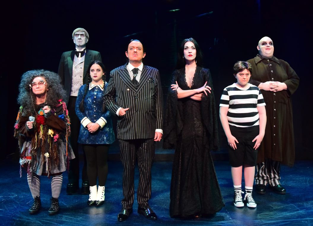 Stockberger and Curry together in Beef and Boards “The Addams Family ...