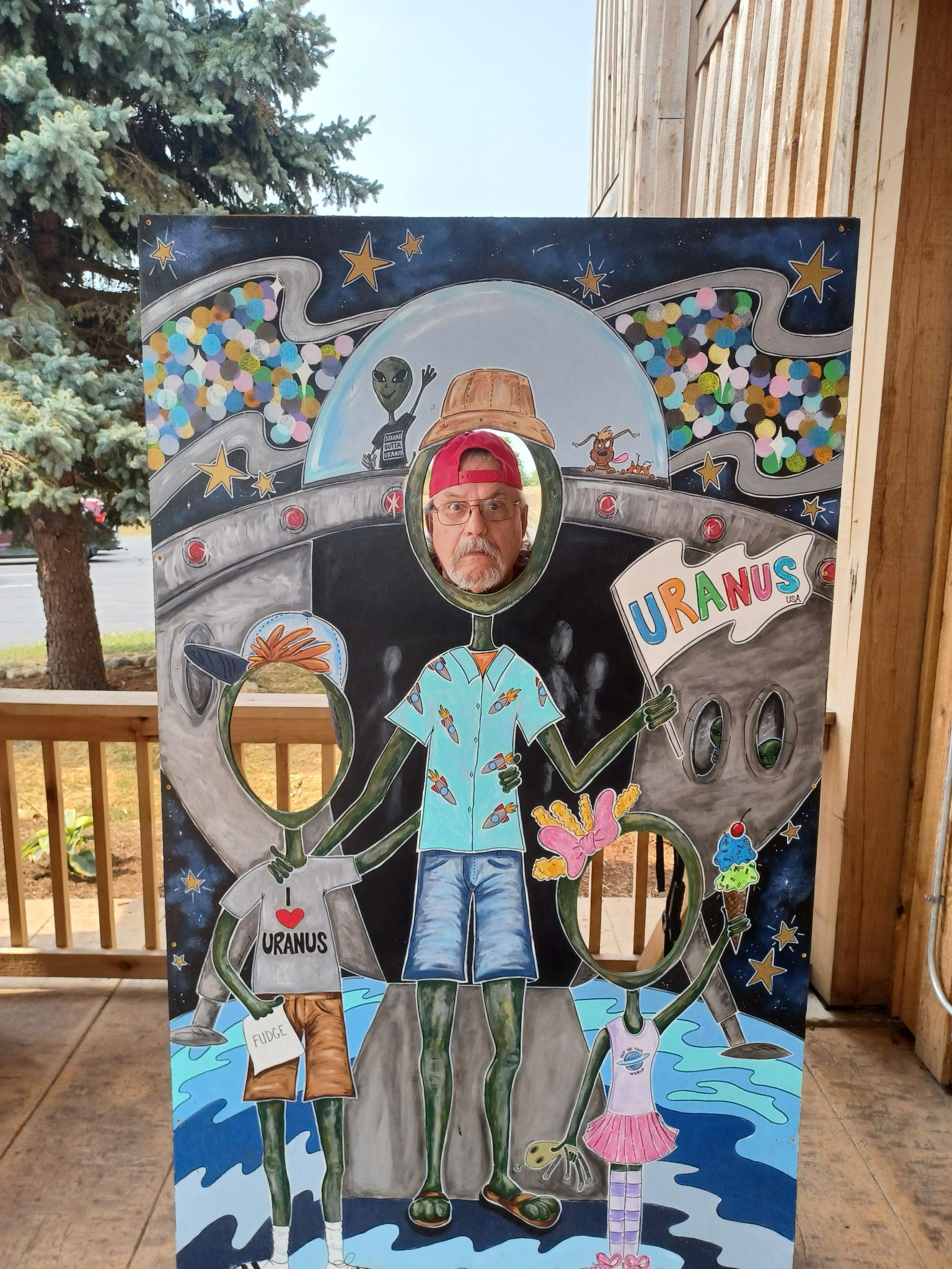 Richmond Indiana Uranus Fudge Factory and T-Rex | Roadtirement