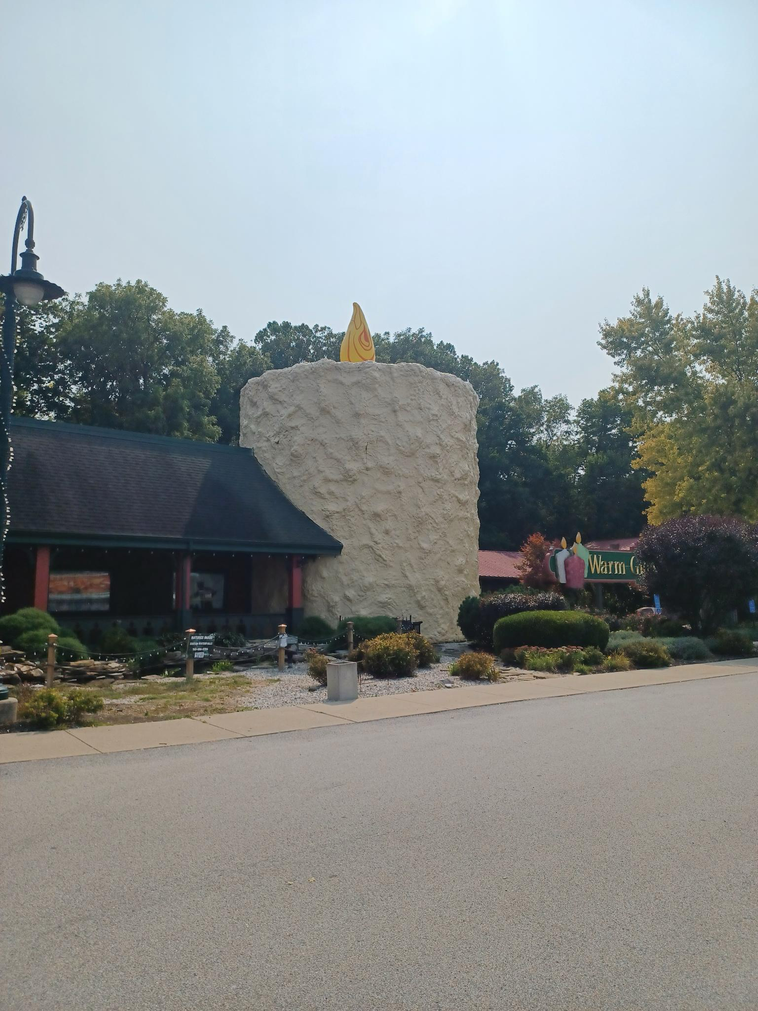 BIG Candle at Warm Glow Candle Company | Roadtirement