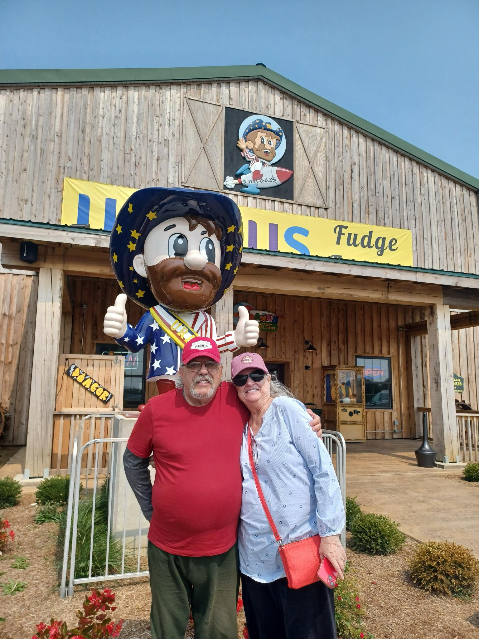 Richmond Indiana Uranus Fudge Factory and T-Rex | Roadtirement